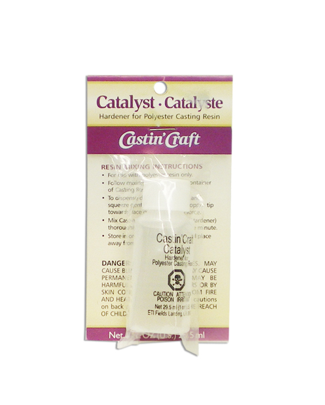 Catalyst 1oz Hardener for Polyester Casting Resin Above Ground Art Supplies
