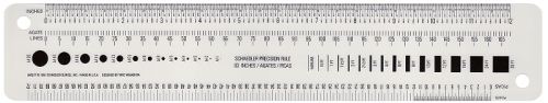 Schaedler Precision Rulers